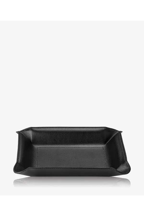 Gigi New York Leather Valet Tray - Natural