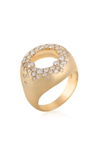 NADA GHAZAL 18k Yellow Diamond Ring