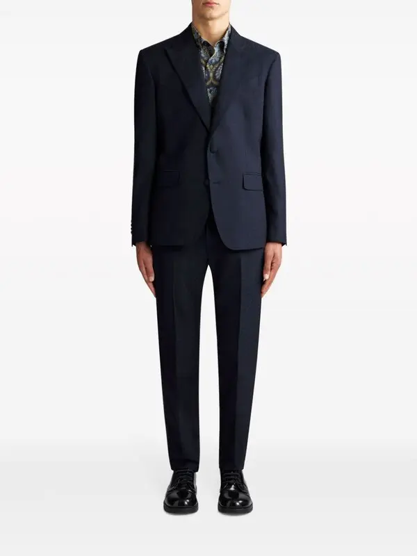 Etro Peak-lapel Single-breasted Blazer