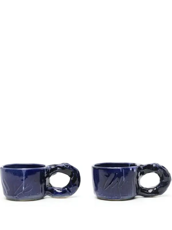 NIKO JUNE Studio Ceramic Cups - Blue