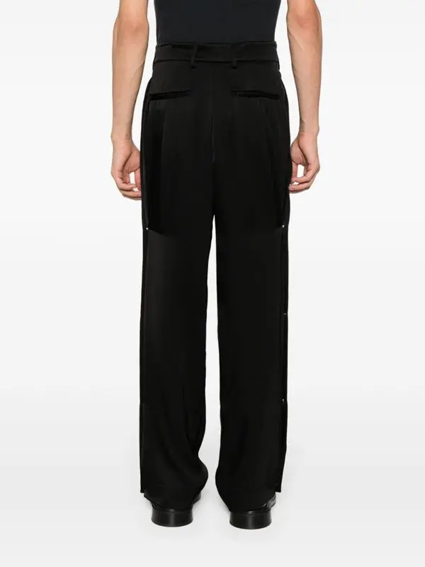 Amiri Logo-plaque Straight-leg Trousers