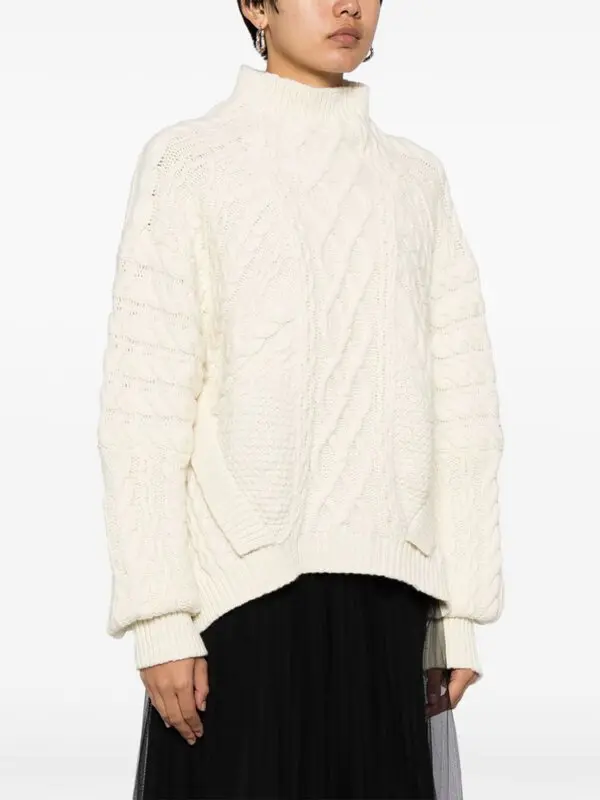 Erdem Cable-knit Wool Jumper