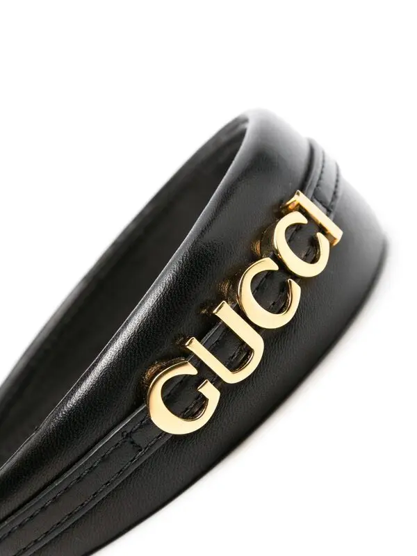 Gucci Petra Leather Headband