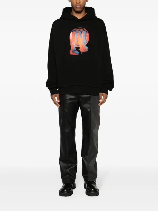 MISBHV She Is My Weakness Graphic-print Hoodie