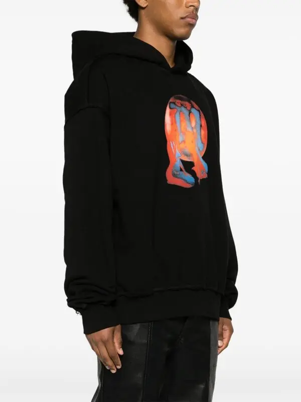 MISBHV She Is My Weakness Graphic-print Hoodie