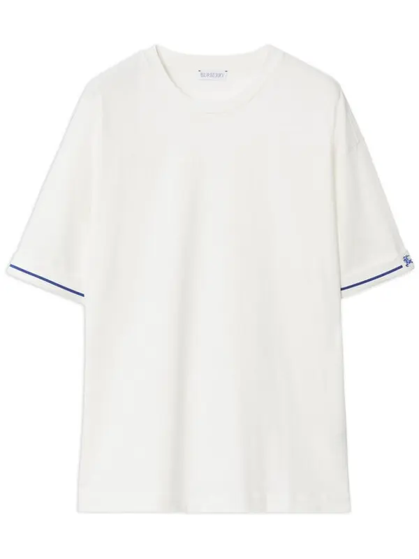 Burberry Short-sleeve Cotton T-shirt - White