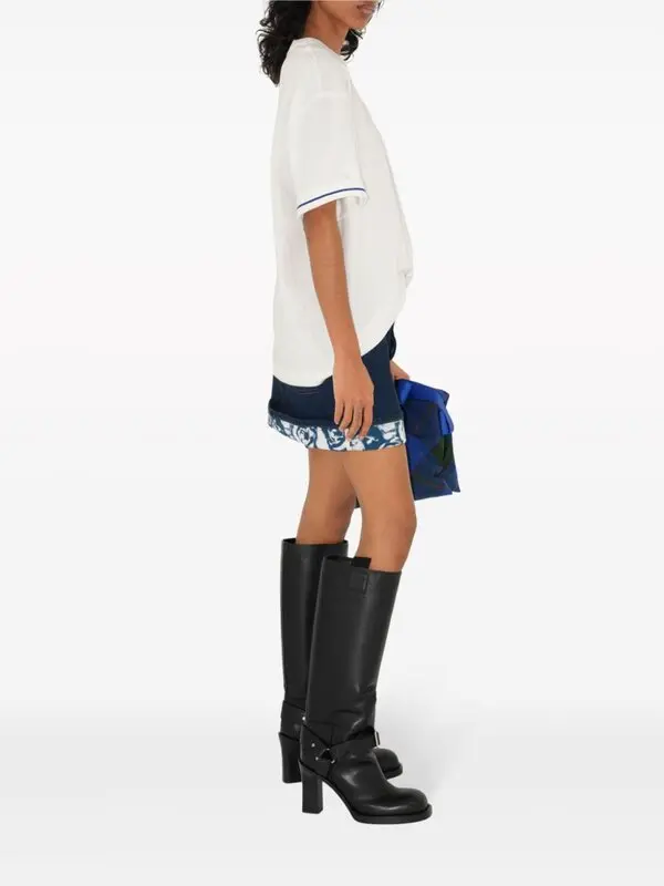 Burberry Short-sleeve Cotton T-shirt - White
