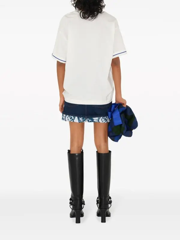 Burberry Short-sleeve Cotton T-shirt - White