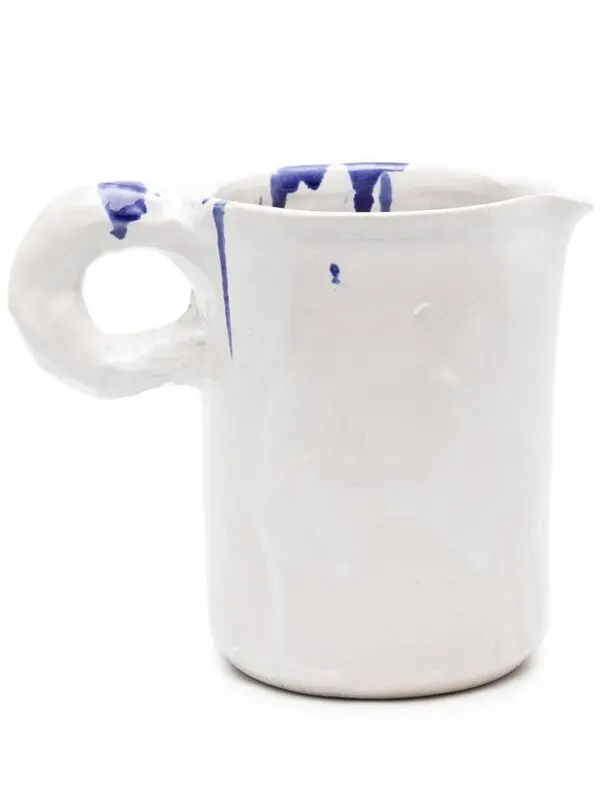 NIKO JUNE Studio Paint-splatter Ceramic Pitcher