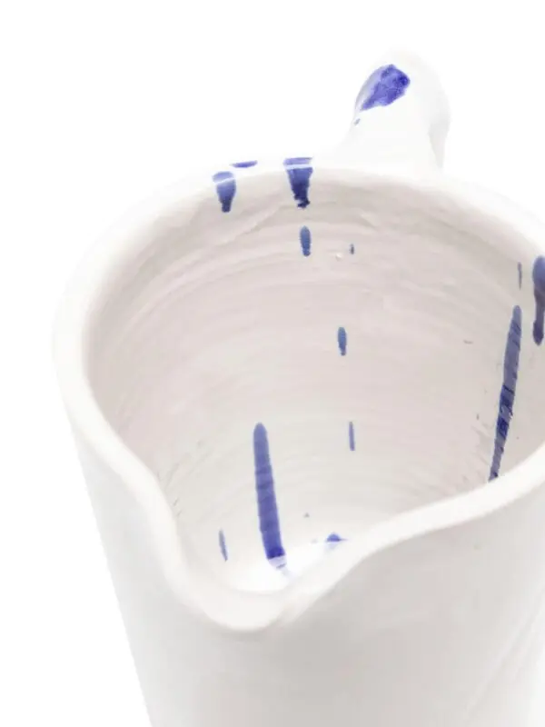 NIKO JUNE Studio Paint-splatter Ceramic Pitcher