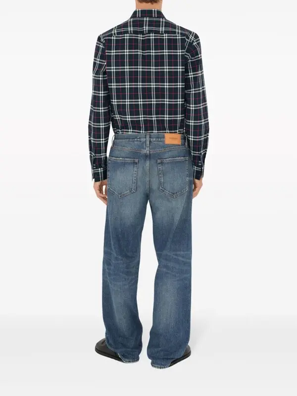 Burberry Simpson Checked Cotton Shirt