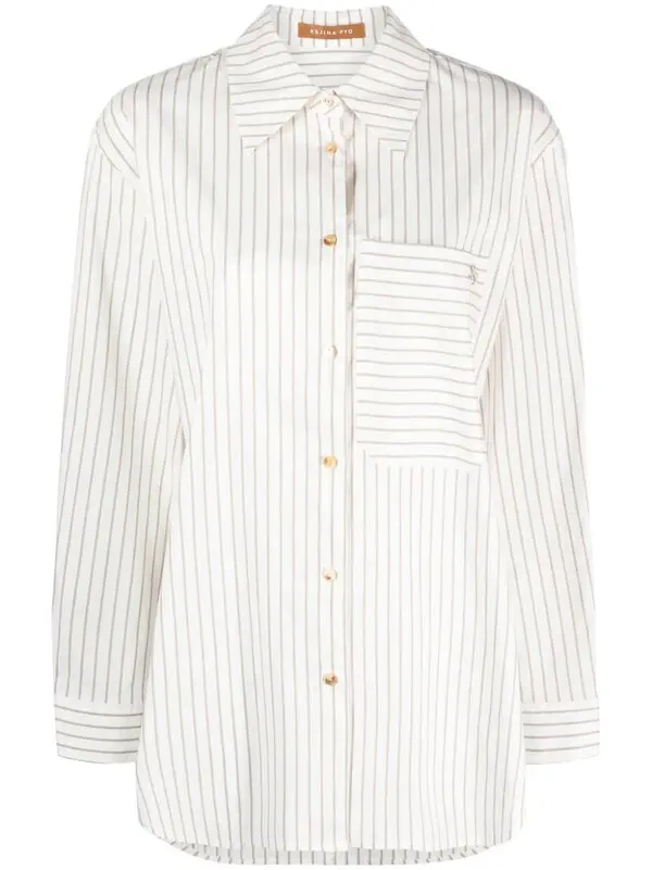 REJINA PYO Caprice Stripe-pattern Shirt