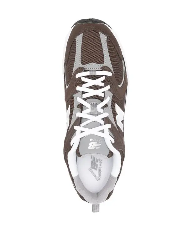 NEW BALANCE 530 Panelled Sneakers - Brown
