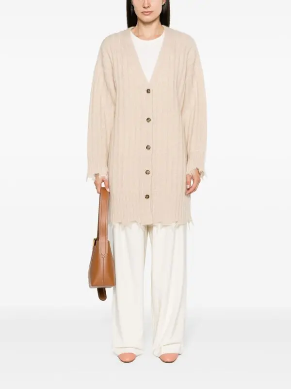 HERSKIND Ribbed Cardigan-coat