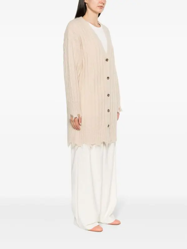 HERSKIND Ribbed Cardigan-coat