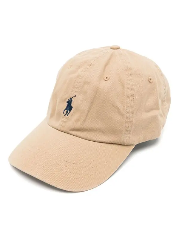Polo Ralph Lauren Logo Baseball Cap - Brown
