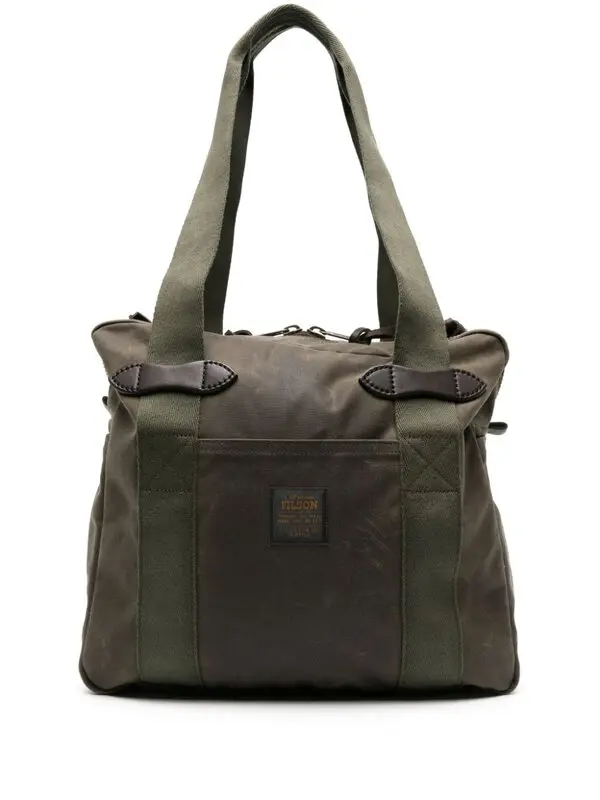 Filson Logo-patch Tote Bag - Green