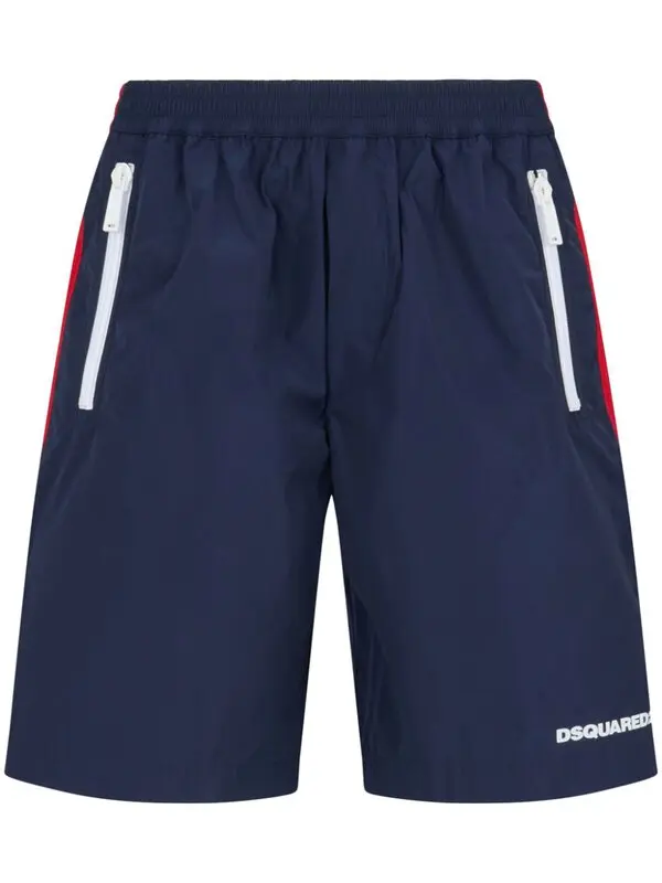 Dsquared2 90's Urban Boxer Shorts - Blue