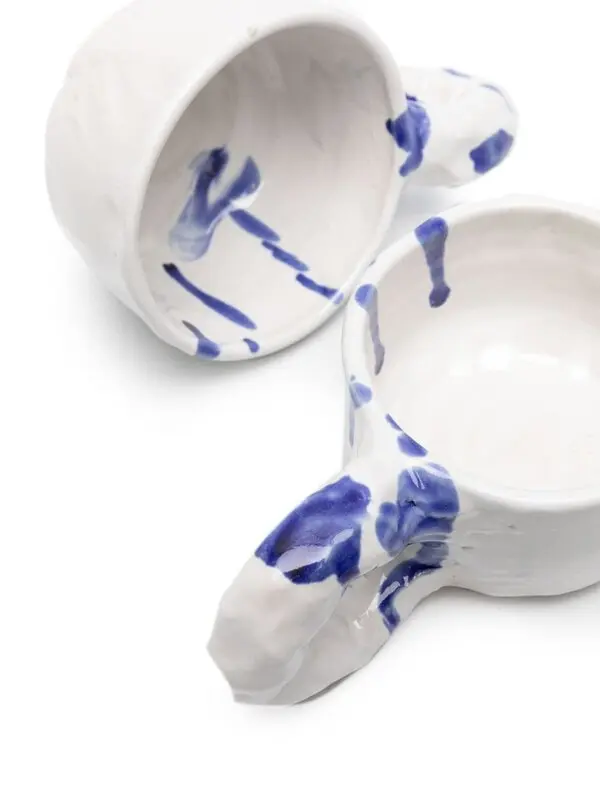 NIKO JUNE Studio Paint-splatter Ceramic Cups