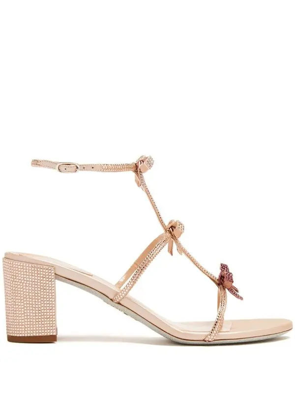 Rene Caovilla Caterina Crystal-embellished Sandals