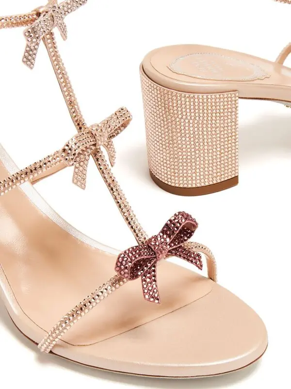 Rene Caovilla Caterina Crystal-embellished Sandals