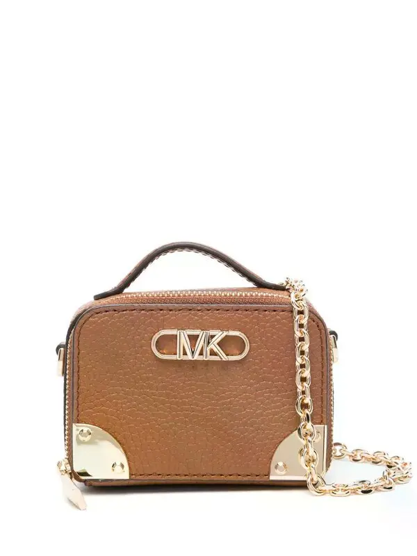 Michael Kors Micro Estelle Crossbody Bag - Brown