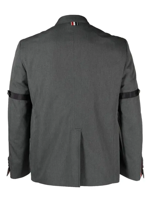 Thom Browne Single-breasted Blazer - Grey