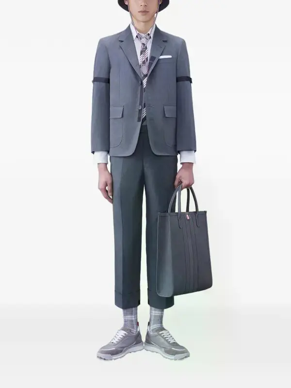 Thom Browne Single-breasted Blazer - Grey
