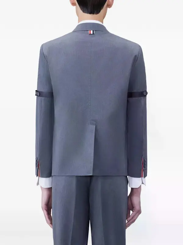 Thom Browne Single-breasted Blazer - Grey