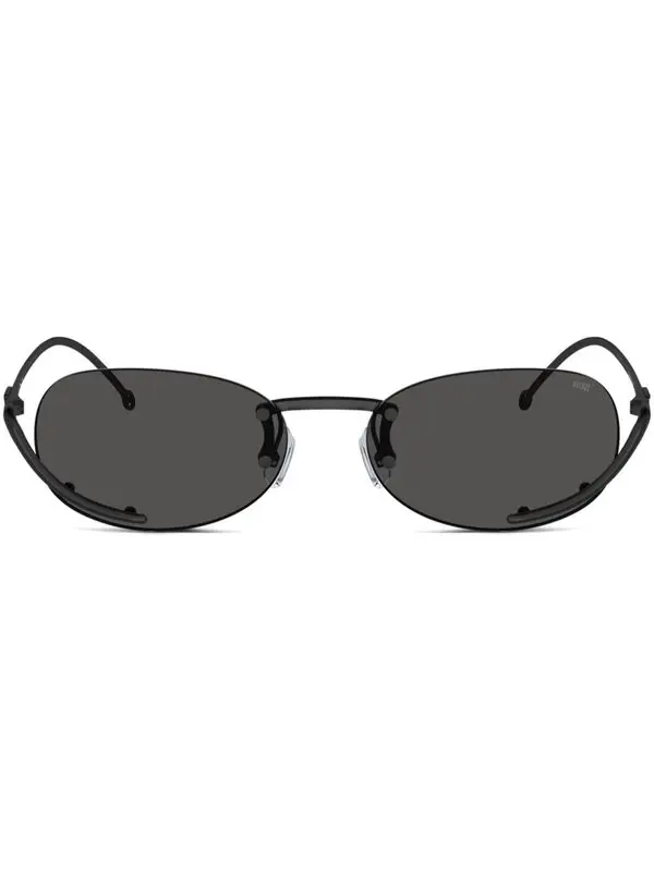 DIESEL® 0dl1004 Oval-frame Sunglasses - Black