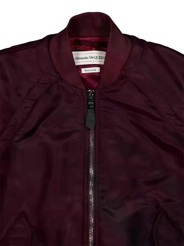 Alexander McQueen Detachable-sleeve Bomber Jacket