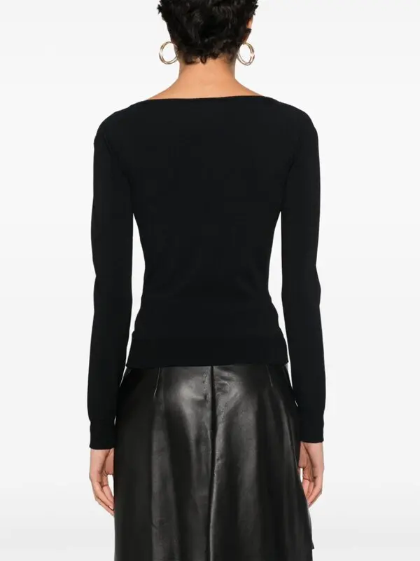 Alexander McQueen Ribbed-knit Top