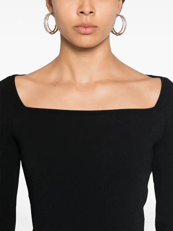 Alexander McQueen Ribbed-knit Top