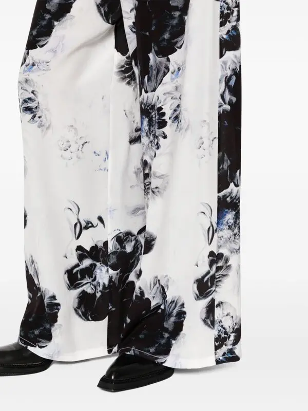 Alexander McQueen Chiaroscuro Pajama Trousers
