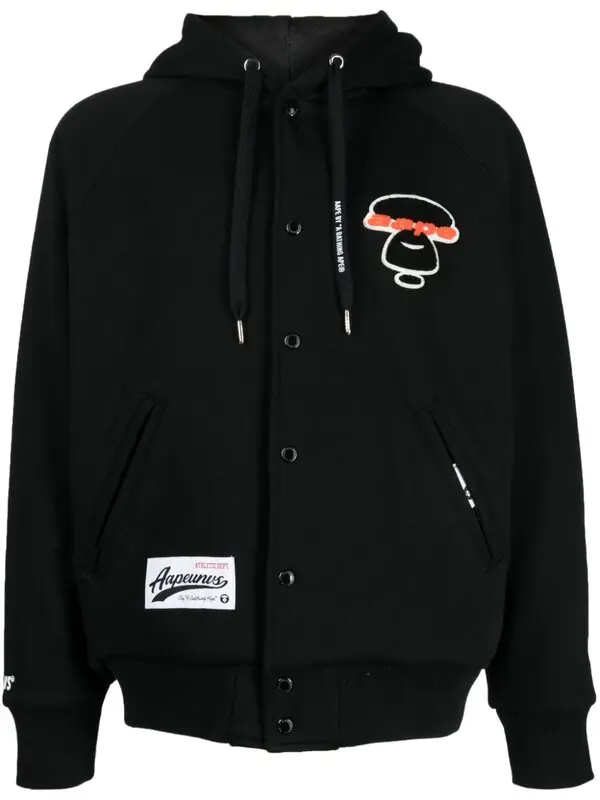 AAPE BY *A BATHING APE Moonface Camo Reversible Hooded Jacket