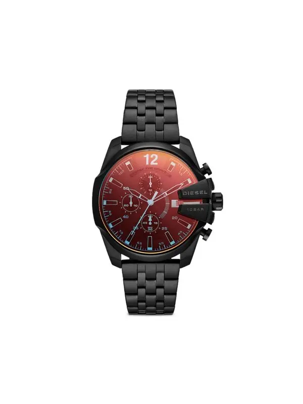 Diesel 43mm Chronograph Watch - Black