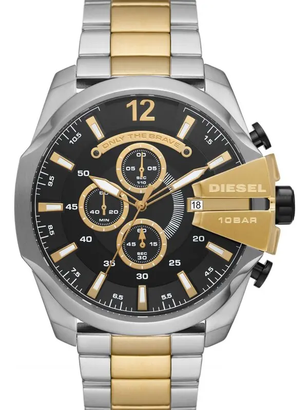 DIESEL® 51mm Chronograph Watch - Black