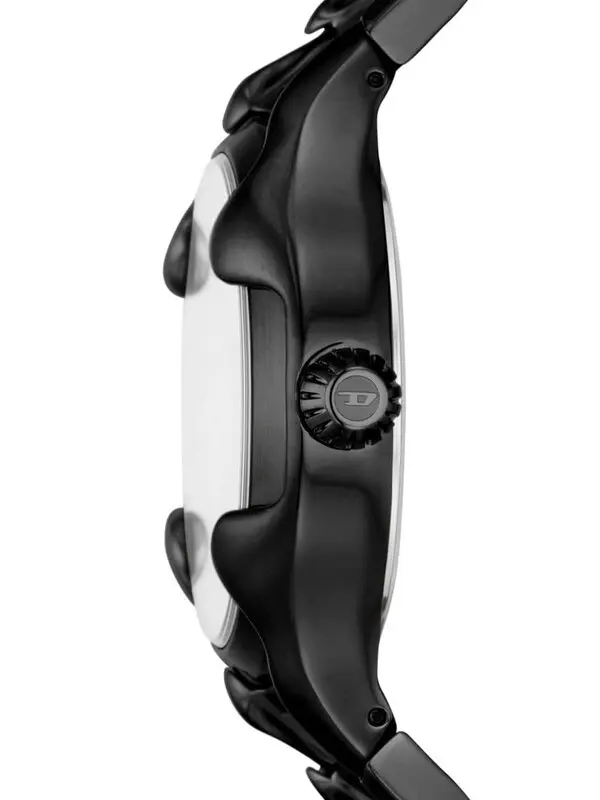 DIESEL® 44mm Stainless Steel Watch - Black