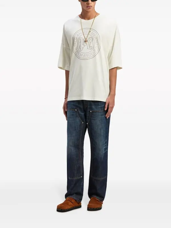 Palm Angels Milano Studded T-shirt