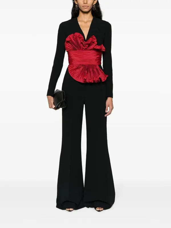 Elie Saab Ruffle-detail Jumpsuit
