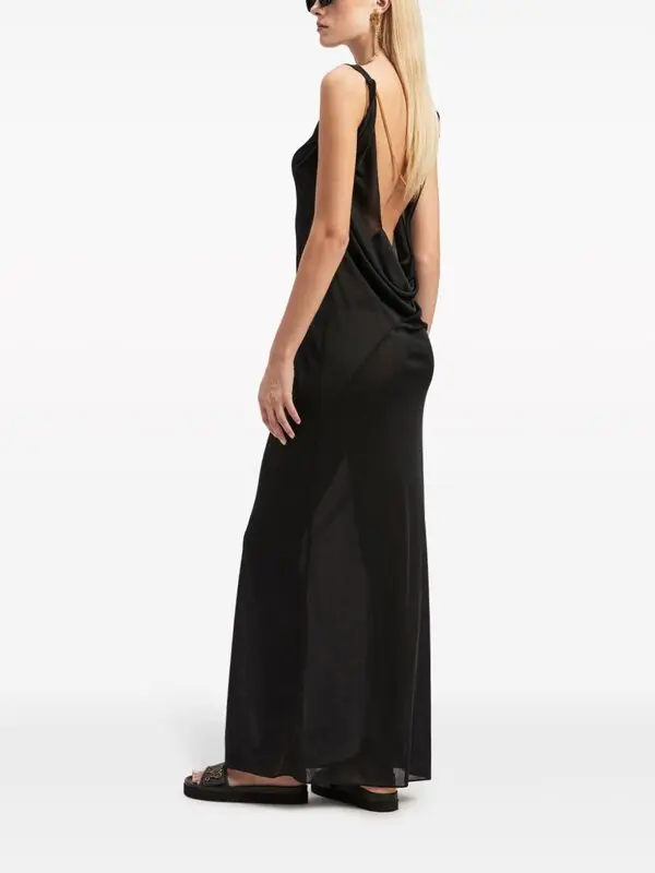 Palm Angels Open-back Maxi Dress