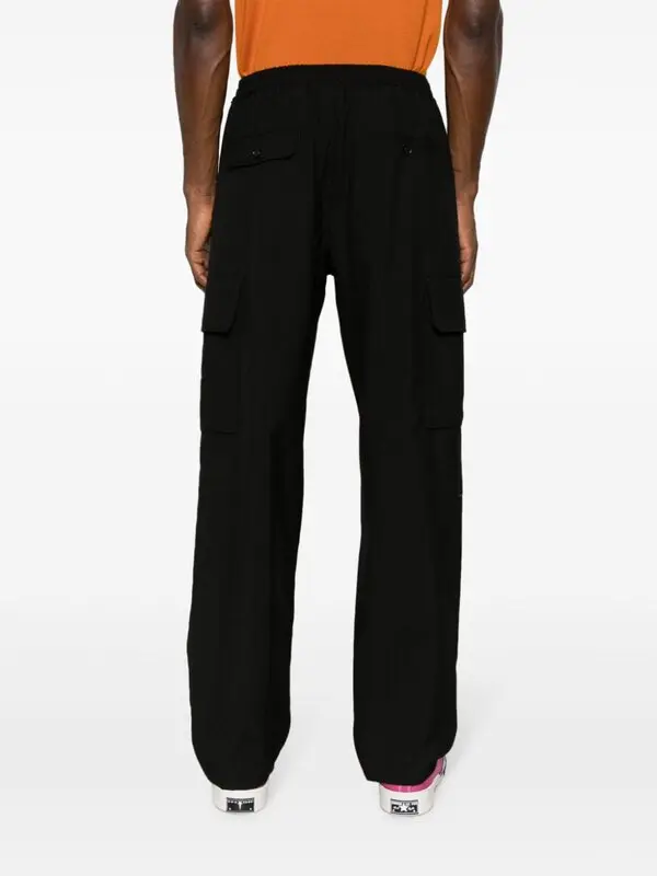 Marni Straight-leg Virgin Wool Trousers - Black