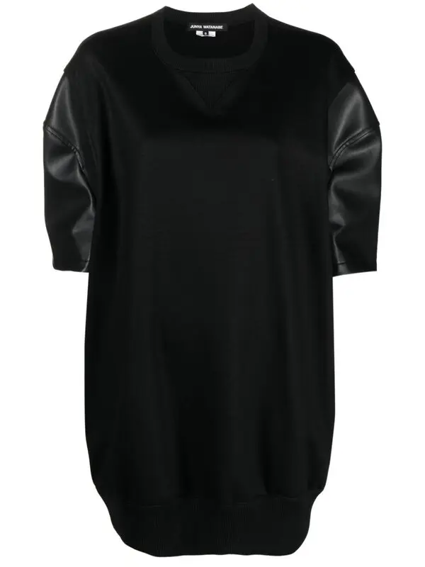 Junya Watanabe Crew Neck Puff-sleeved T-shirt