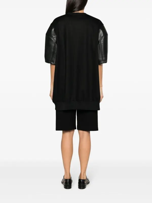 Junya Watanabe Crew Neck Puff-sleeved T-shirt