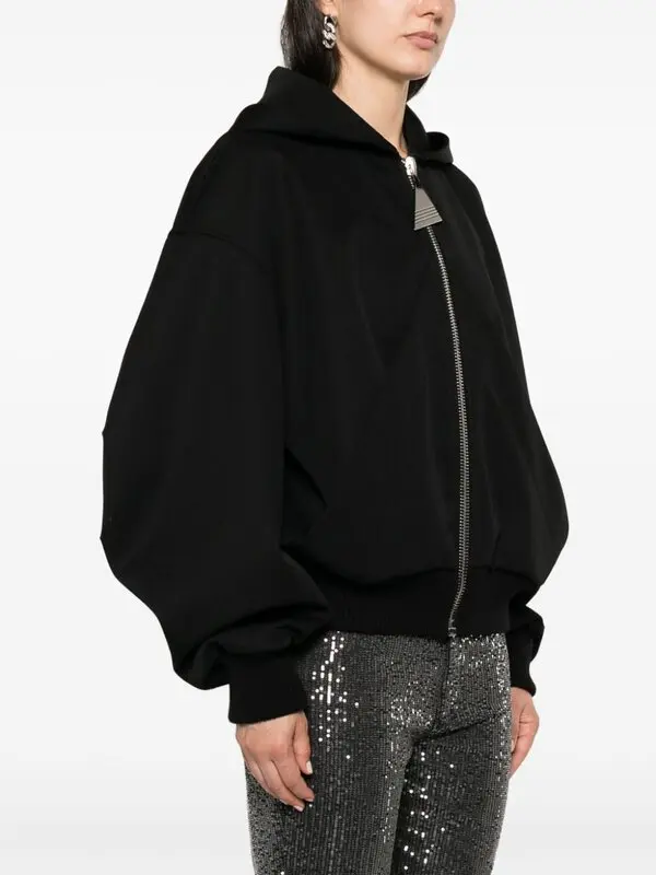 Attico Hooded Bomber Jacket