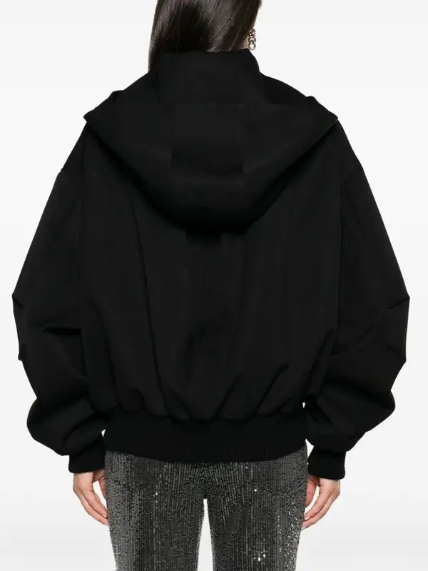 Attico Hooded Bomber Jacket
