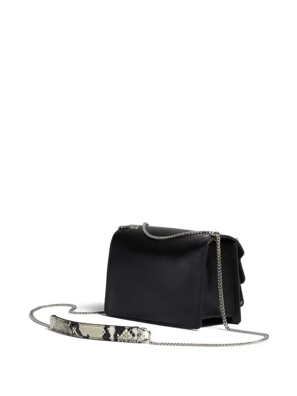Marni Trunk Slim Leather Shoulder Bag