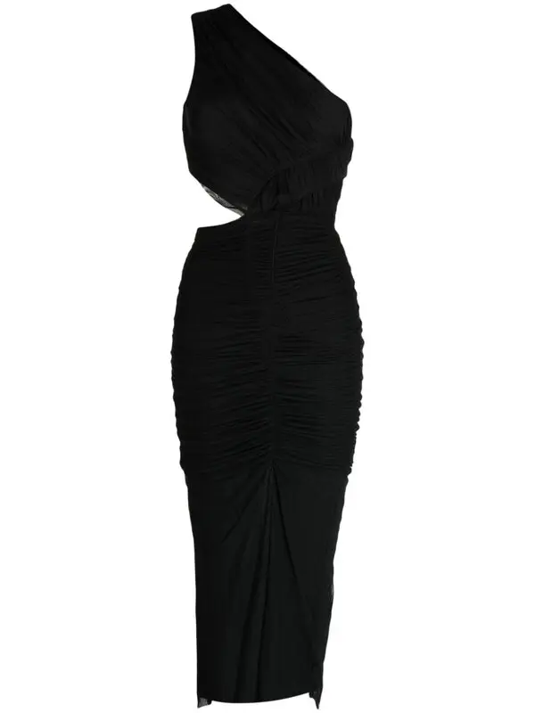 Simkhai Seraiah Ruched Midi Dress