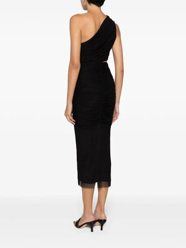 Simkhai Seraiah Ruched Midi Dress