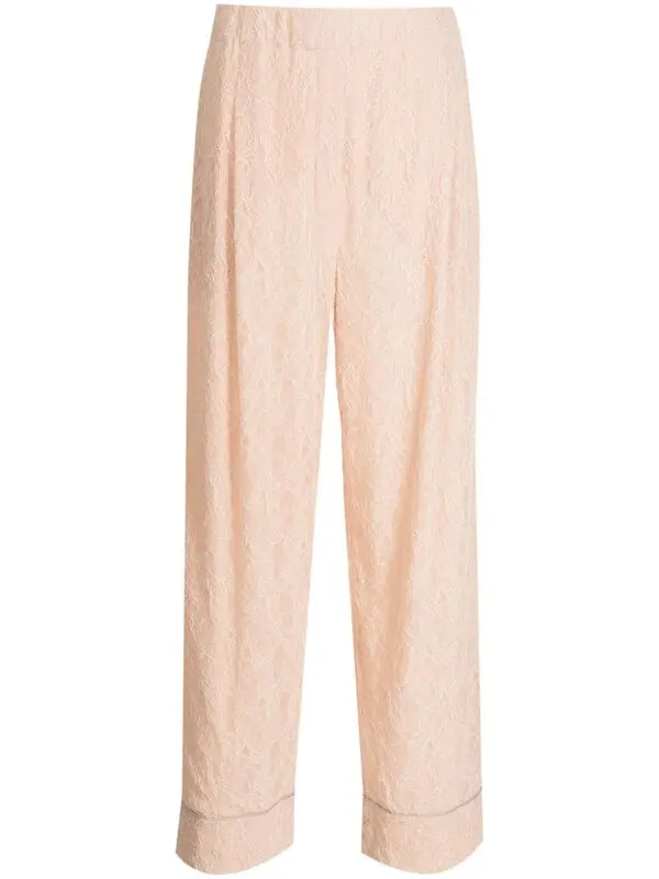 Philosophy Di Lorenzo Serafini Lace Wide-leg Trousers